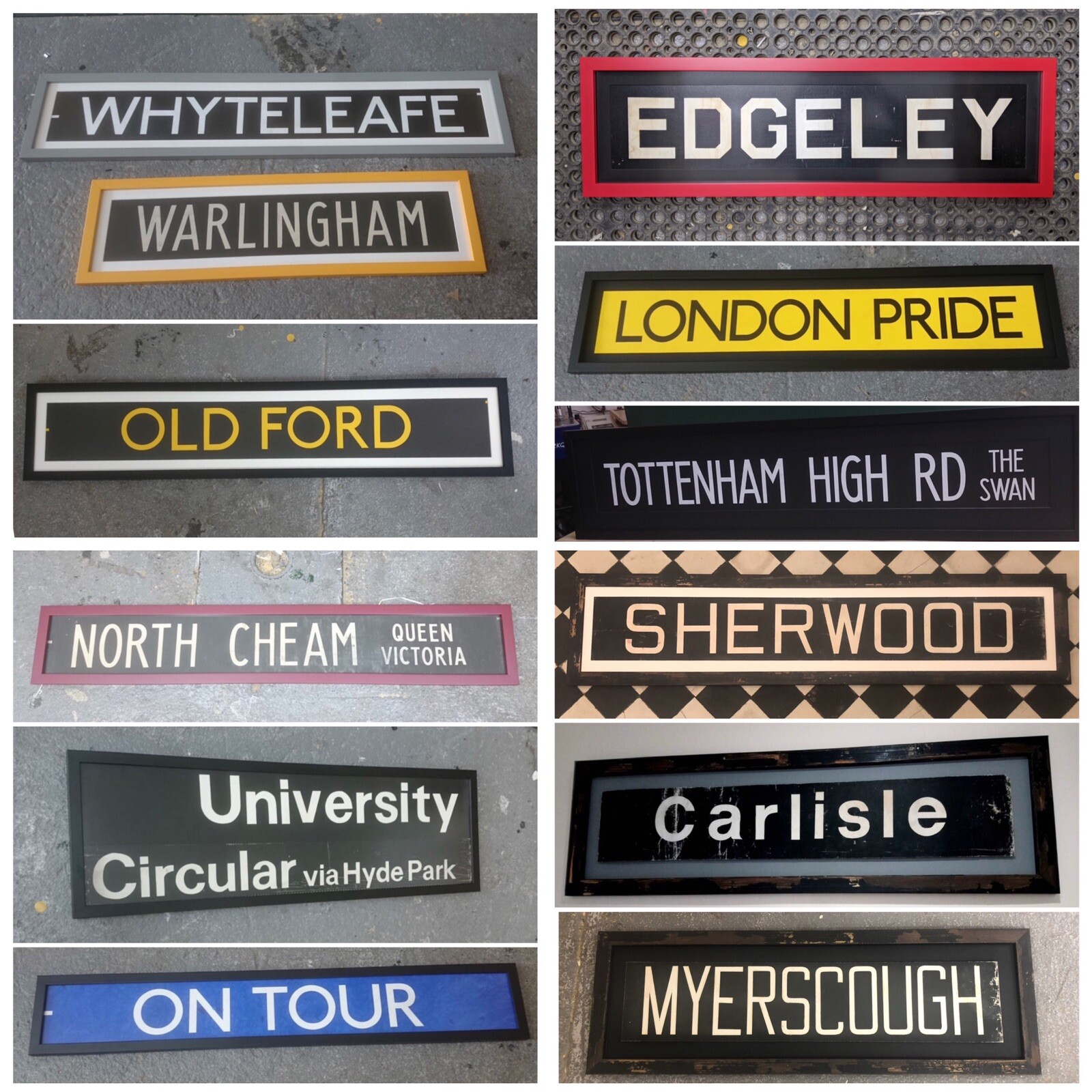 Glasgow 1950 Trolley Bus Number Blind 34”- Original Vintage - Birthday ...