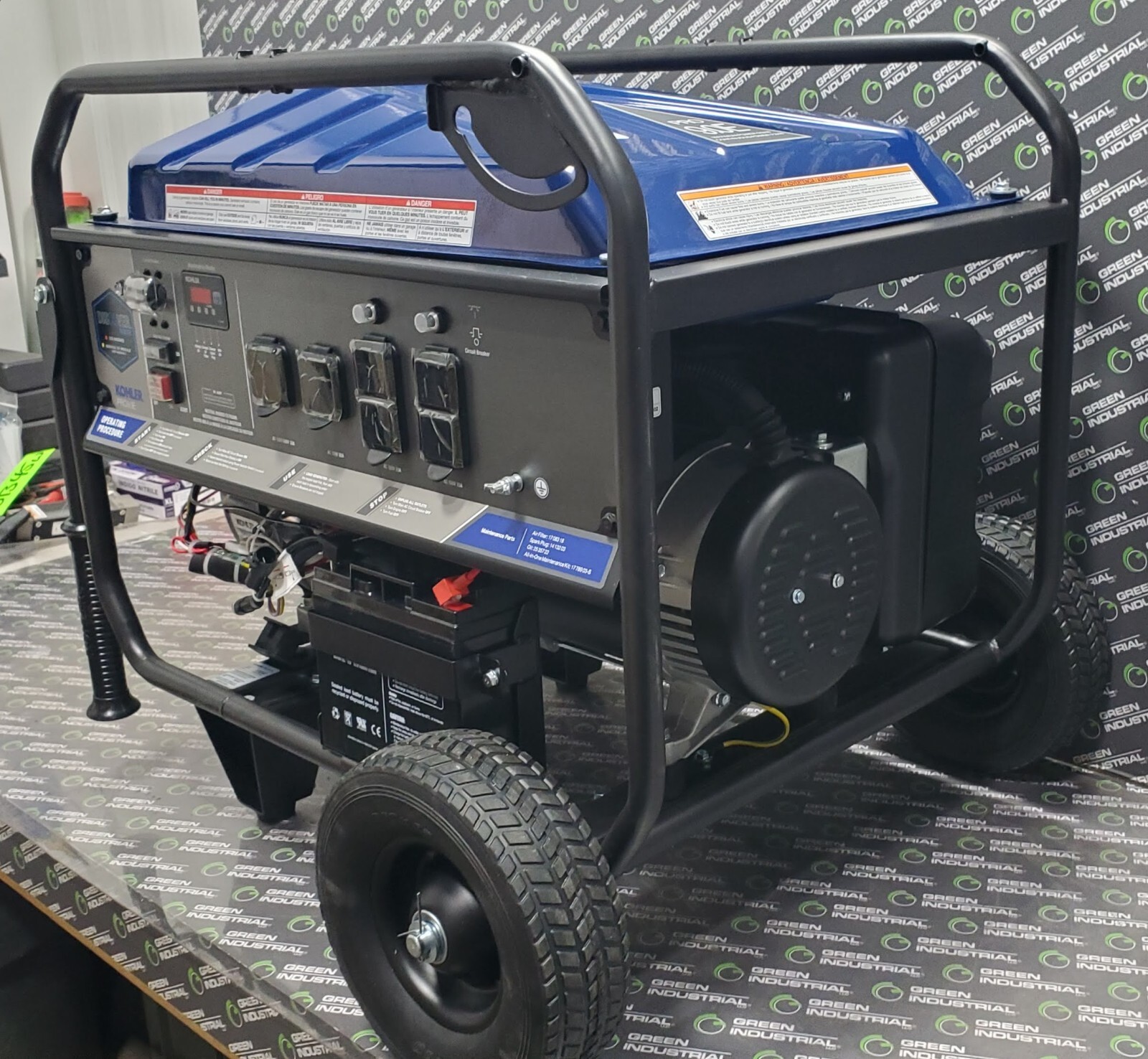 Kohler 9000 Watt Portable Electric Generator PRO9.0E 120 240V PA-PRO90E ...