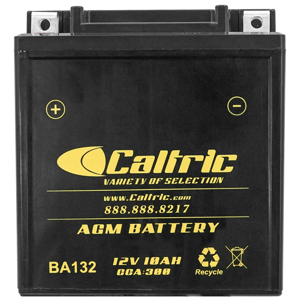 Caltric AGM Battery for Kawasaki Bayou 220 KLF220A 1992-2002 / 12V 11Ah ...