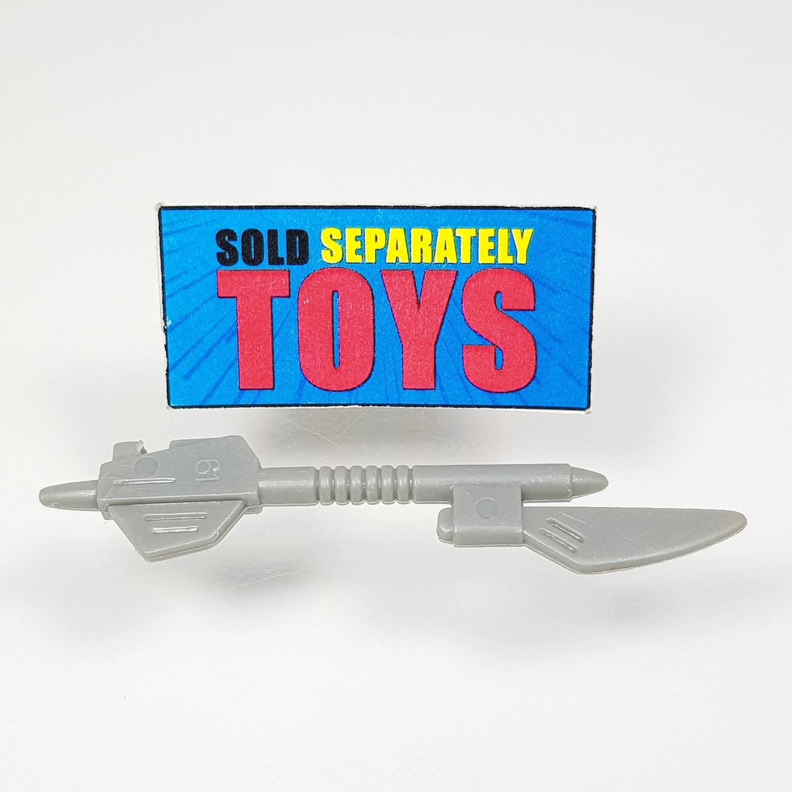 Vtg Battle Beasts Pixelated Pointer #61 LANCE original gray weapon ...