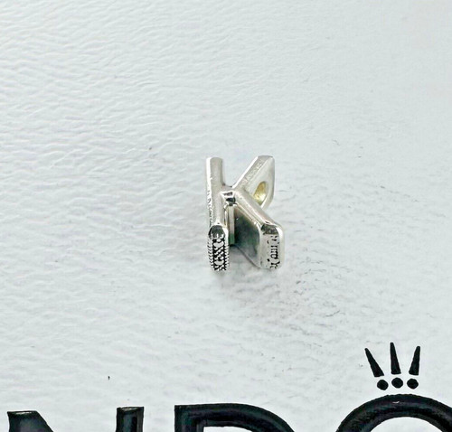 Pandora Letter "K" Reversible Alphabet Charm - 79746… - Gem