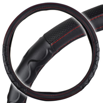 Big Rig Steering Wheel Cover for Tractor Trailer 18" Black Premium Syn ...