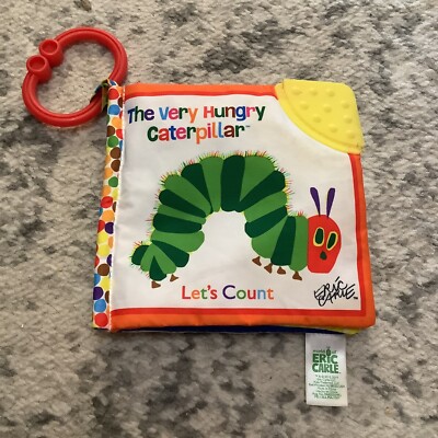 The Very Hungry Caterpillar Let's Count Baby Toy Soft Crinkle Book for ...