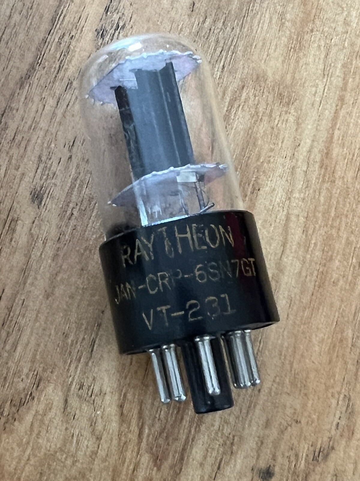 VT-231 JAN RAYTHEON MILITARY 6SN7GT VACUUM TUBE # | eBay
