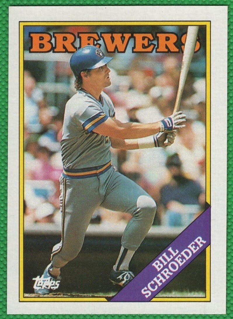 1988+Topps+-+%2312+Bill+Schroeder for sale online | eBay