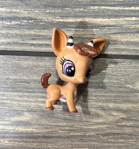 Littlest Pet Shop G5 Gracie Plainville Tan & Brown Gazelle Deer # 3805 ...