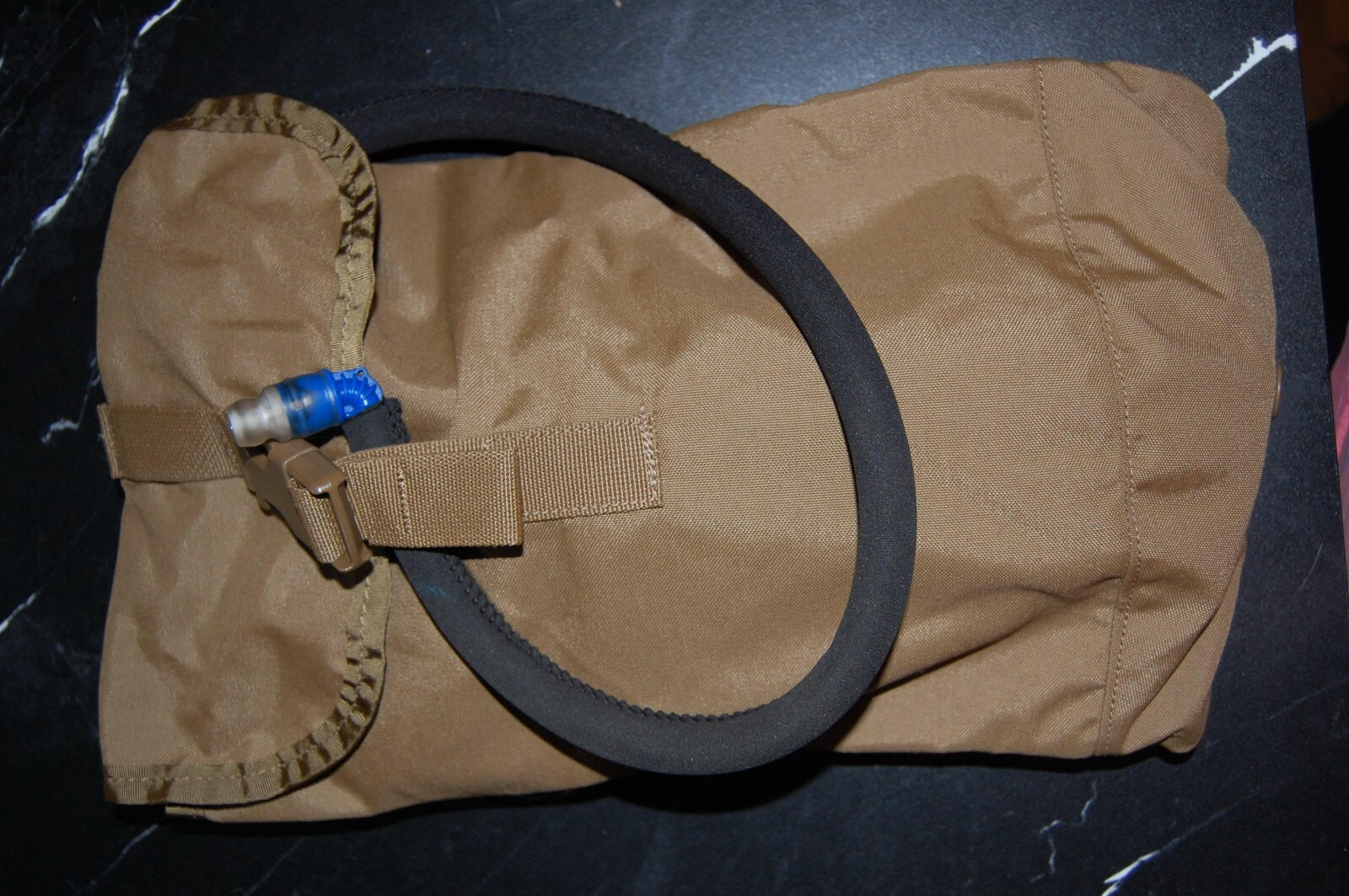 USMC Marine Corps Issued FILBE Sustainment Pouch Coyote Brown MOLLE MRE ...