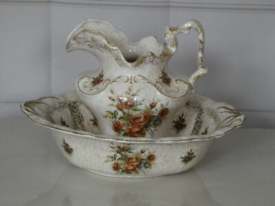 California Original Cal Orig Pottery Pitcher & Bowl Set #1733 | eBay