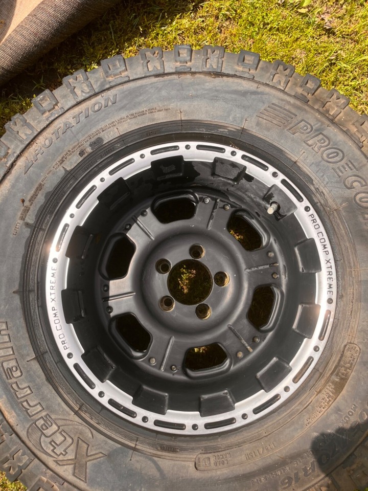 Set of 4- 16” procomp extreme rims. Great condition. | eBay