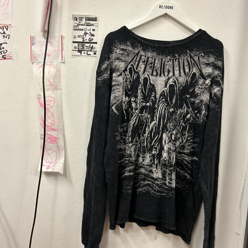 Affliction Style Long Sleeve T-shirt Thermal | Size 2X-large | eBay