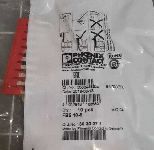 10PCS/Bag NEW FOR PHOENIX FBS10-6 3030271 Bridge plug-in Type | eBay