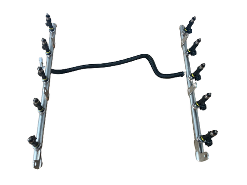 Genuine Ford 6.8L V10 Fuel Injector Rail w/ Injectors (10) OEM 2011 ...