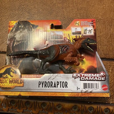 Mattel Jurassic World PYRORAPTOR 3 inch Action Figure - GWN18 ...