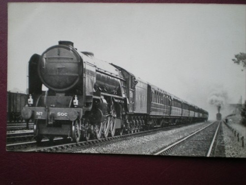 POSTCARD LNER CLASS A2 LOCO NO 500 EDWARD THOMPSON' | eBay