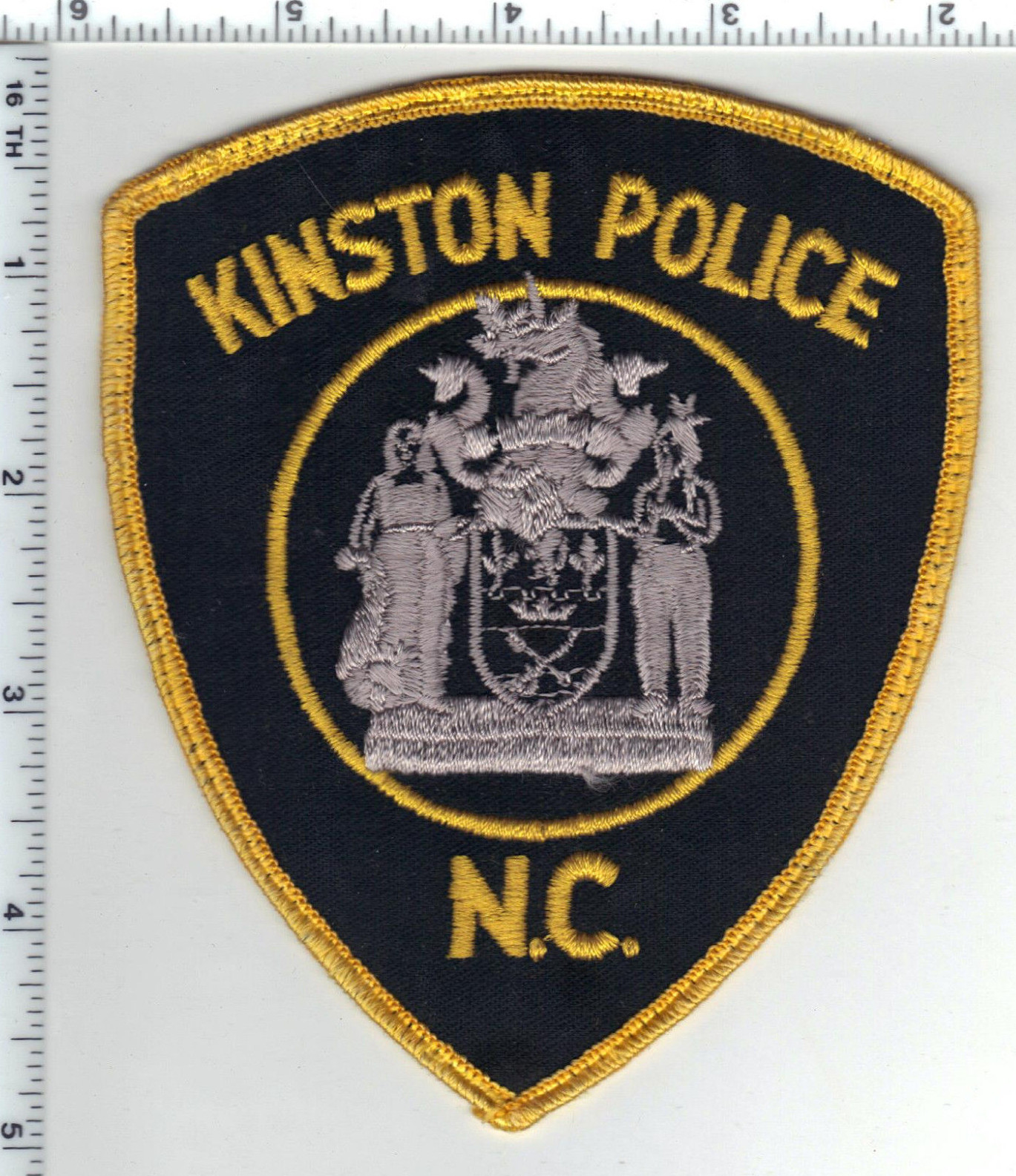 Kinston Police (North Carolina) Uniform Take-Off Shoulder Patch from ...