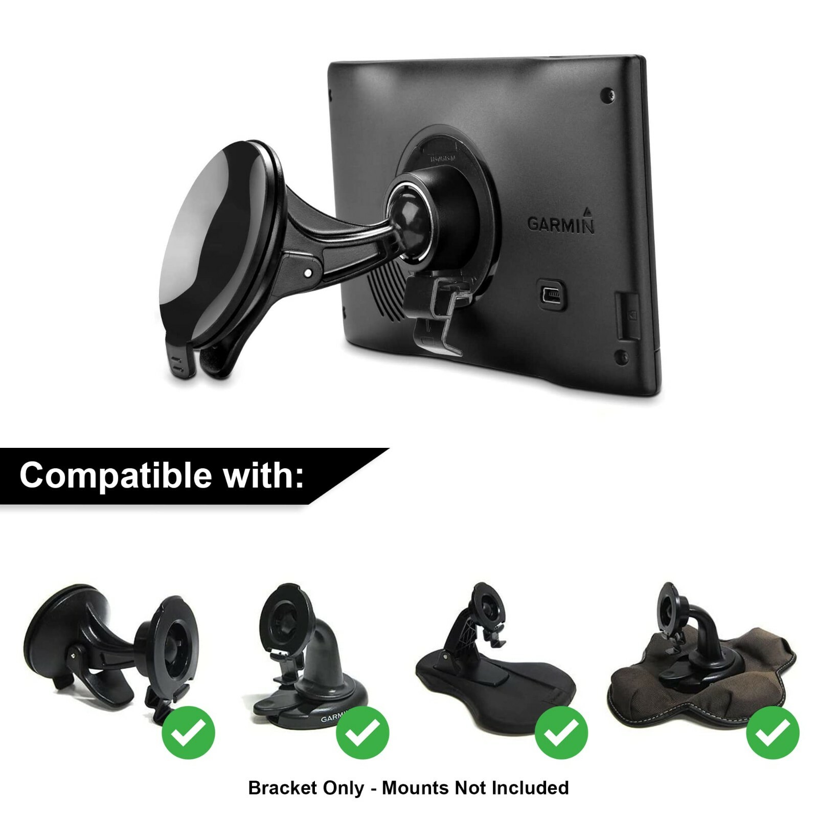 Cradle Bracket Clip Mount For Garmin Nuvi 65LM 65LMT 66LM 66LMT GPS ...