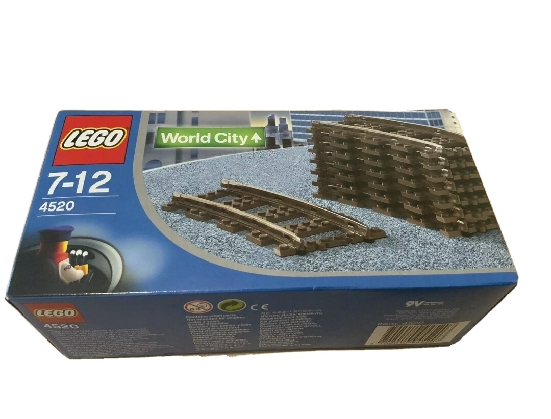 LEGO Trains: Curved Rails (4520) for sale online | eBay UK