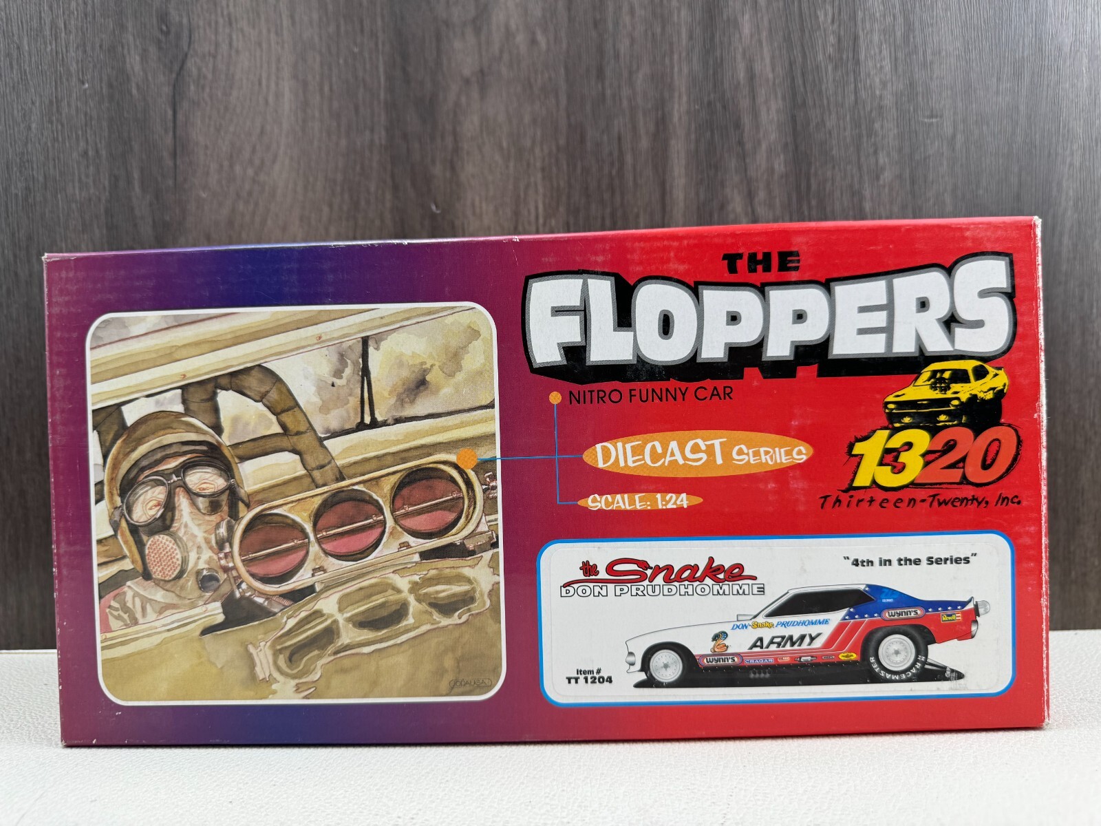 1320 Don The Snake Prudhomme Army The Floppers NHRA Nitro Funny Car ...
