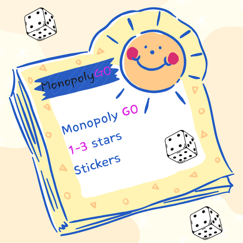 Monopoly_Stickers_Go! - 1-3 stars | eBay