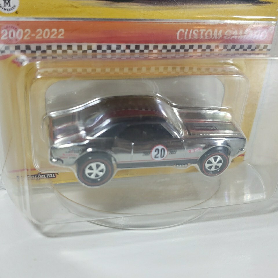 Hot Wheels Red Line Club Exclusive Custom Camaro Chrome RLC 20th ...