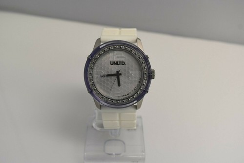 UNLTD By Marc Ecko Street Tech 2.0 White Rubber Crystals E12533G2 $125 ...
