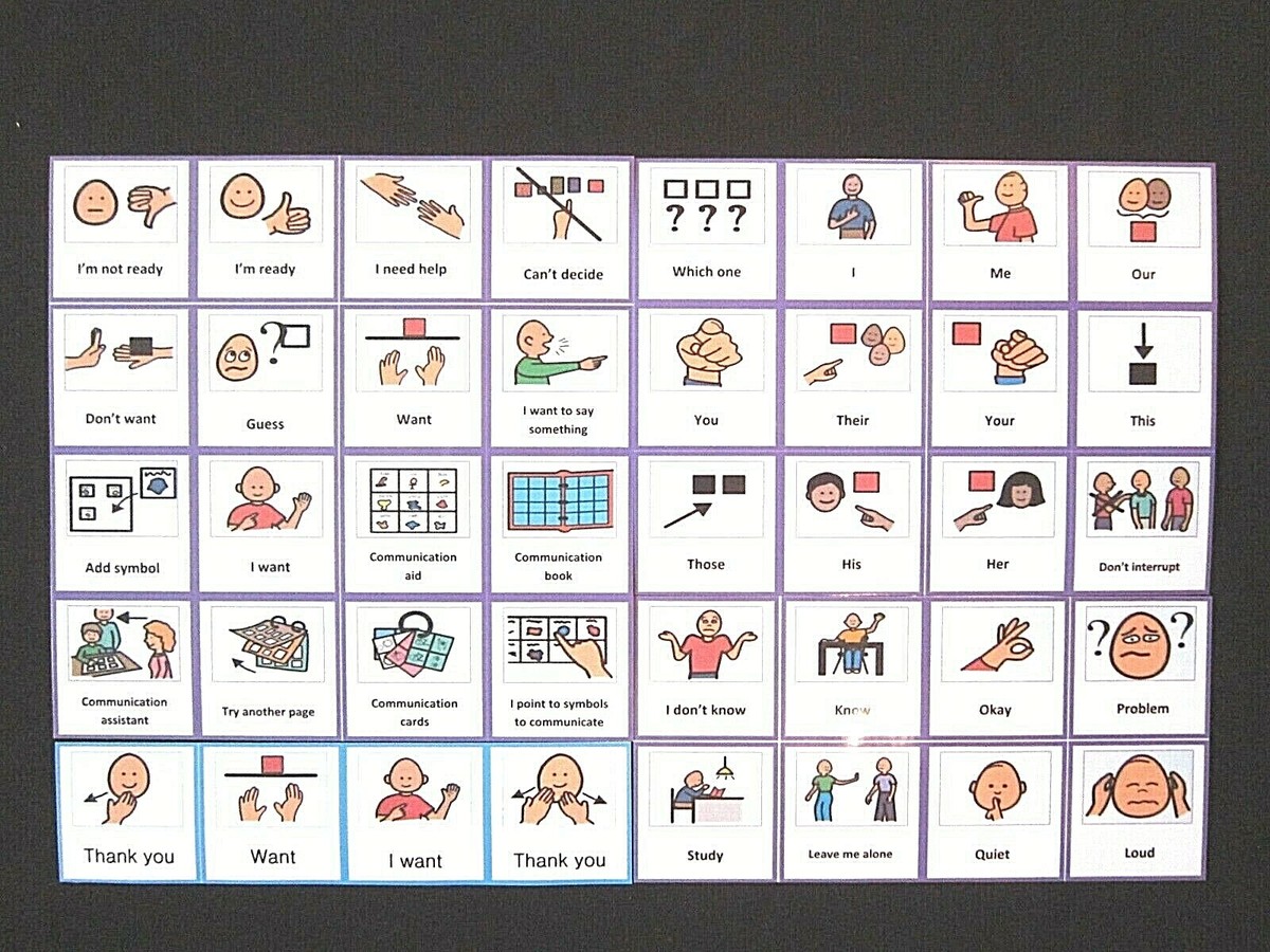 Printable Pecs For School