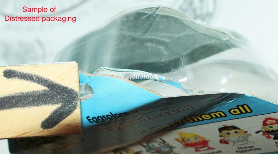 EGGBODS CRACK COMMANDO - WIND-UP & WALKING TOY 3" EGG FIGURE 2011 NEW ...