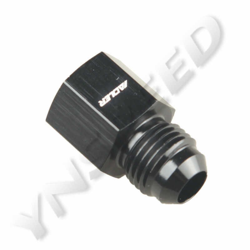 AN6 AN8 AN10 12 Male To 1/8" 1/4" 3/8" 1/2" NPT Female Straight Fitting ...