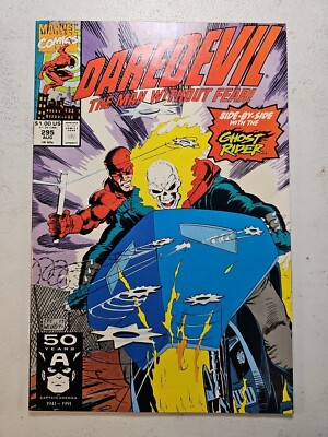 Daredevil #295 1991 Ghost Rider Appearance Marvel Comics Bagged And ...