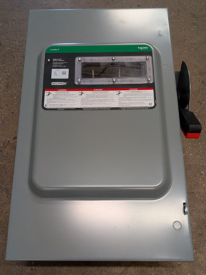 Square D VH364 200amp 600V 3-Pole Fusible Disconnect NEMA 1 VisiPacT | eBay