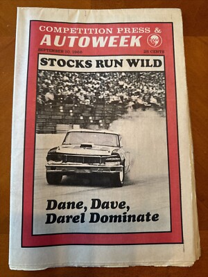 1966 Competition Press and Autoweek Racing News, Richard Kleich Stock ...