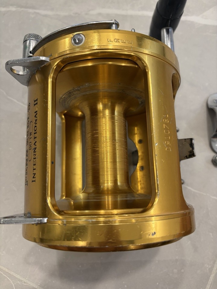 Penn ReelS International II 80TW Lever Drag Big Game Trolling sea ...