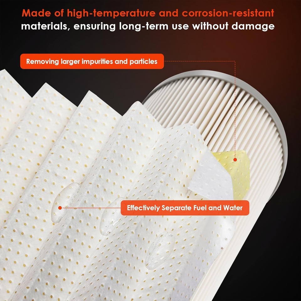 K37-1021 Fuel Filter For 2013-2020 Peterbilt DAF Kenworth T680 Truck ...