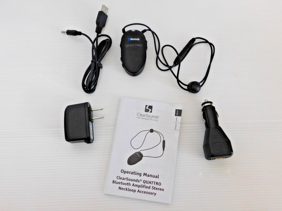 ClearSounds Quattro Black Bluetooth Amplified Loopset | eBay