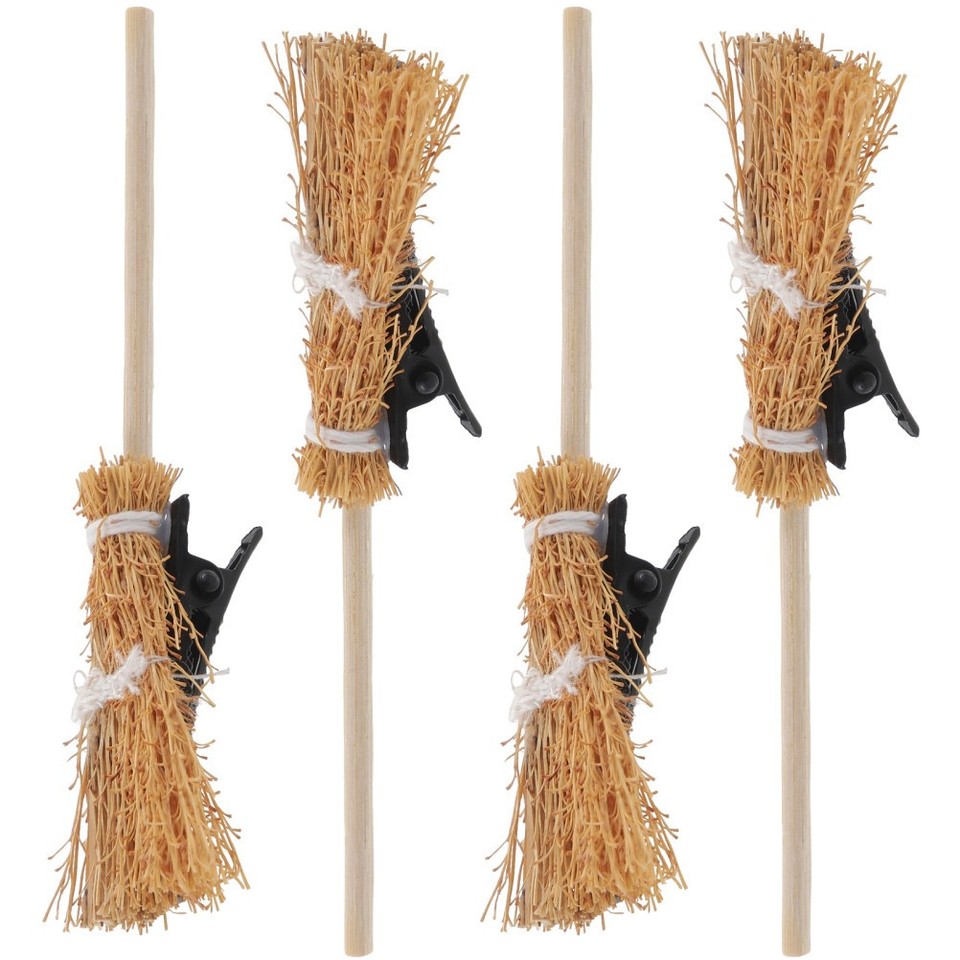 4 Pcs Halloween Party Photo Booth Props Hair Clips Girls Accessories ...