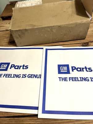 GM Car DEALERSHIP Paper Floor Mats Service Mats New Old Stock VINTAGE ...