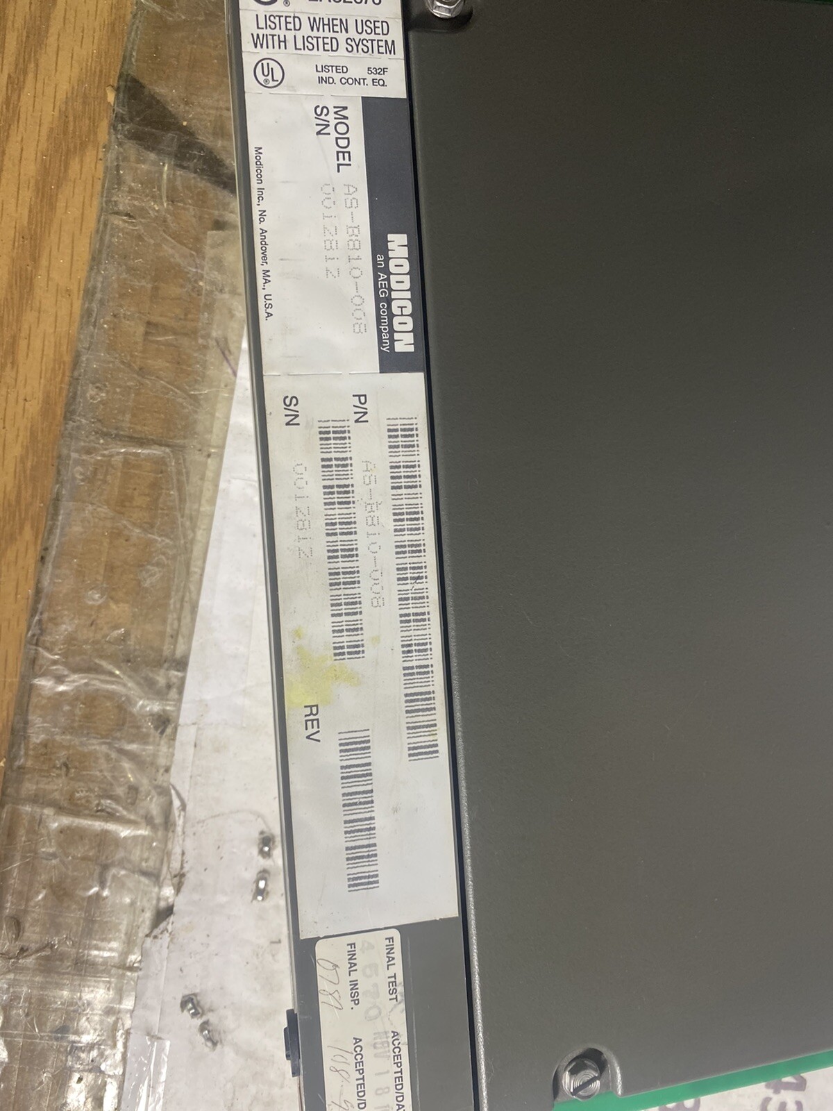 Modicon AS-B810-008 I/O Module for sale online | eBay