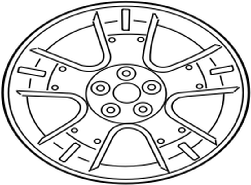 42611-24530 Toyota Wheel, disc 4261124530, New Genuine OEM Part | eBay