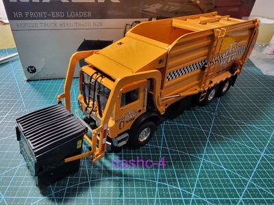 First Gear 1/34 Mack MR Front-End Loader Refuse Truck w/ Bin - Trash ...