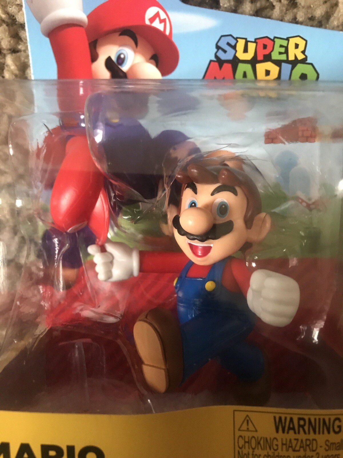 World of Nintendo Super Mario Mario 2.5-Inch Mini Figure Tipping Hat ...