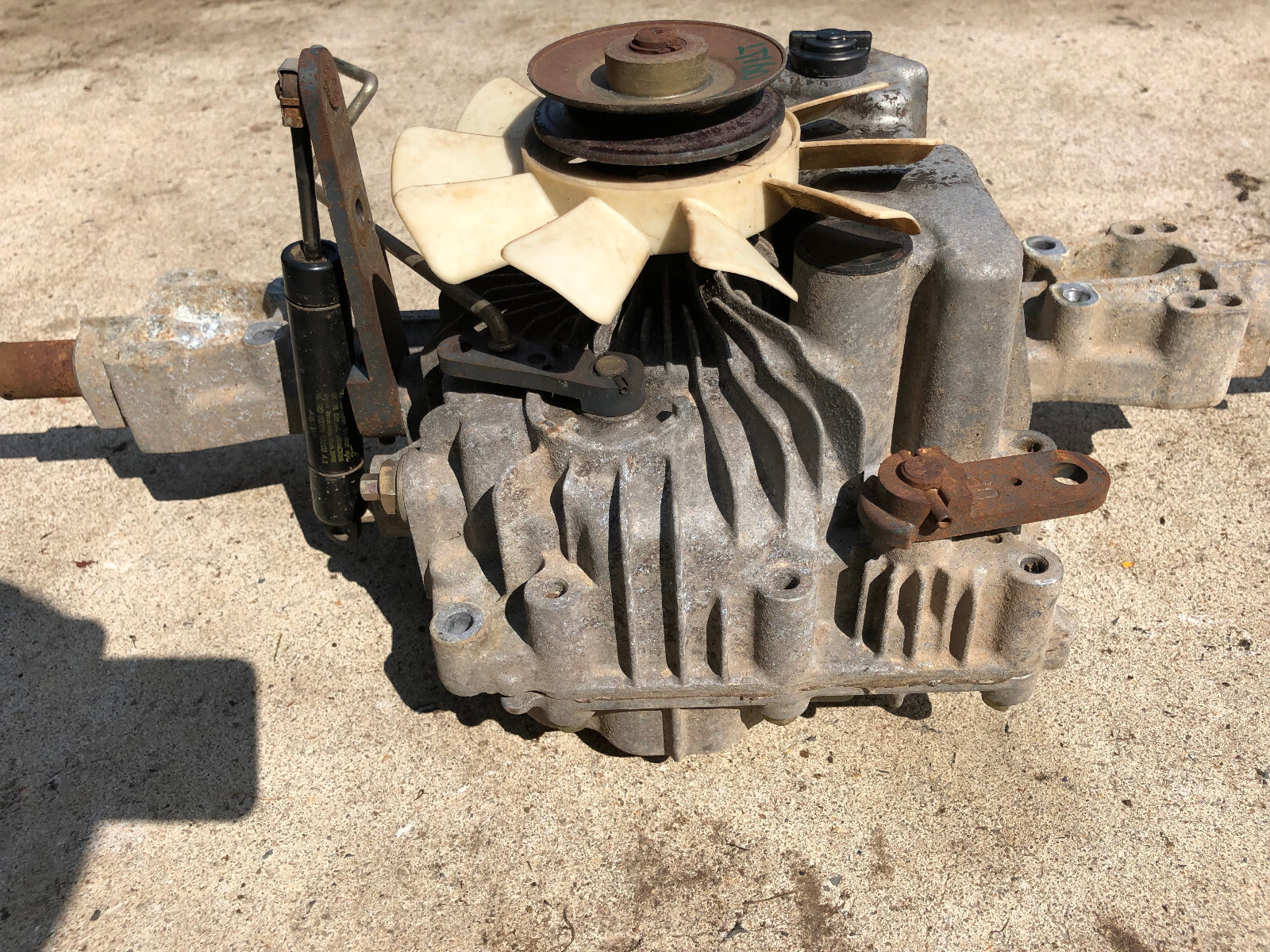 John Deere LT160 Hydrostatic Transmission Transaxle Tuff Torq Mod K46C ...