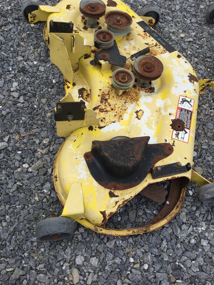 JOHN DEERE 48 MOWER DECK L120 L130 "PROJECT AS IS" | eBay