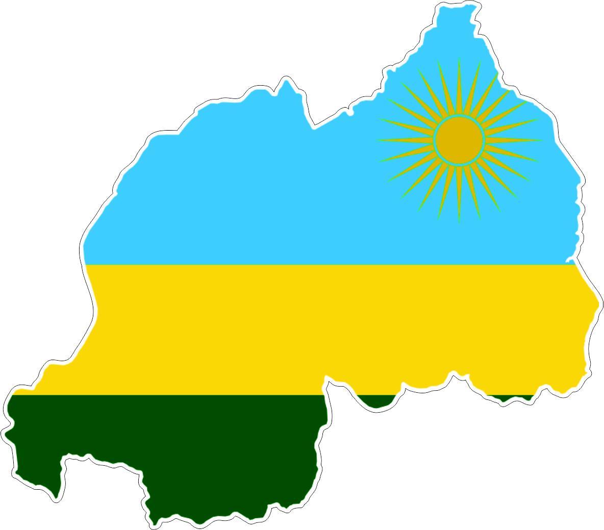 Vinyl Car Sticker Adhesive Rwanda Flag | eBay