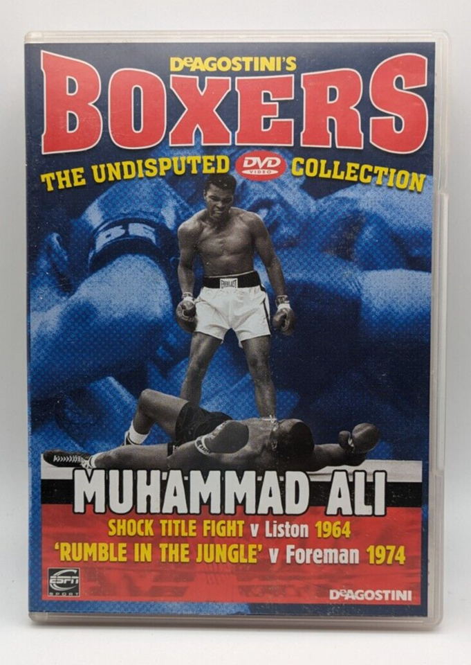 DeAGOSTINI'S BOXERS THE UNDISPUTED DVD COLLECTION Muhammad Ali and Mike ...