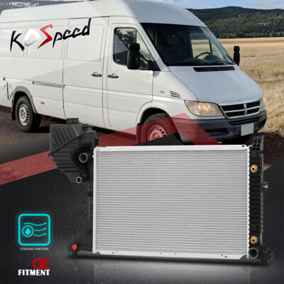 DPI 2796 Aluminum Core Racing Radiator for 03-06 Dodge Sprinter 2500/ ...