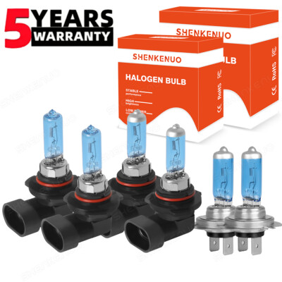 For BMW Z3 1996-2002 - 6Pcs Halogen Headlight Bulb High Low Beam+Fog ...