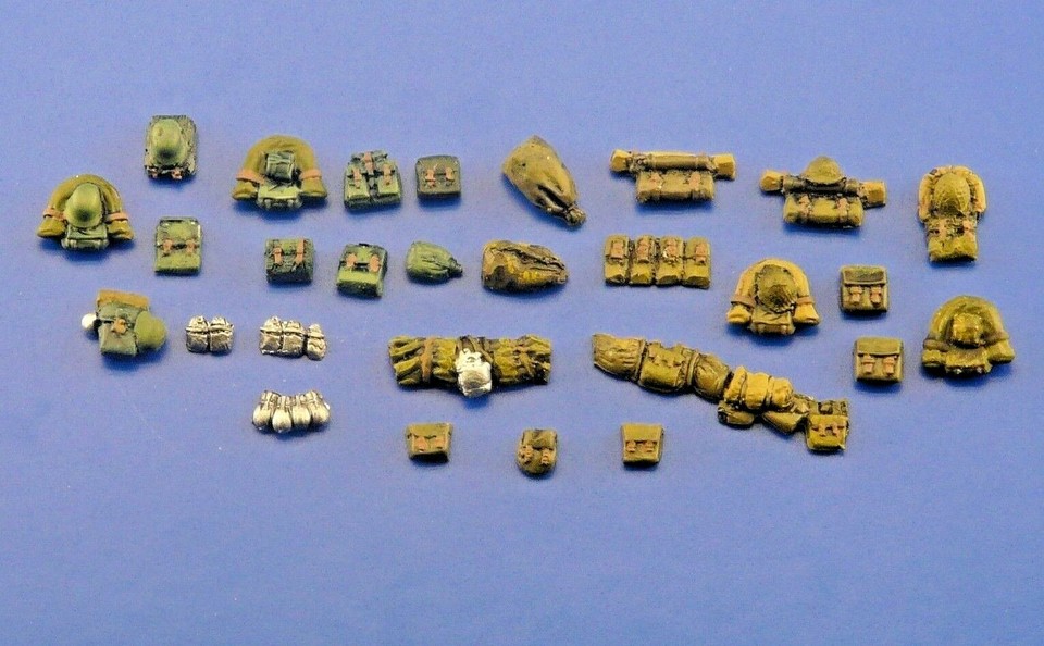 1:72 Military Backpacks Scale Modelling Diorama Accessories Detailing ...