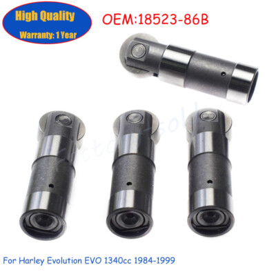 4Pcs Roller Lifter Tappets For Harley Evolution EVO 1340cc 1984-1999 ...