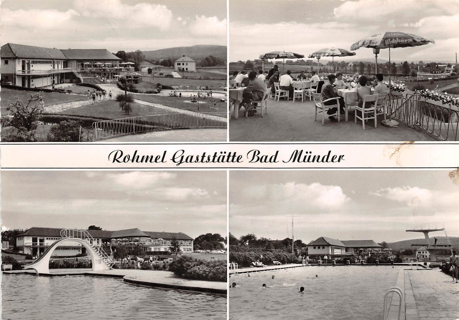 BG1708 rohmel gaststatte bad munder CPSM 14x9.5cm germany | eBay UK