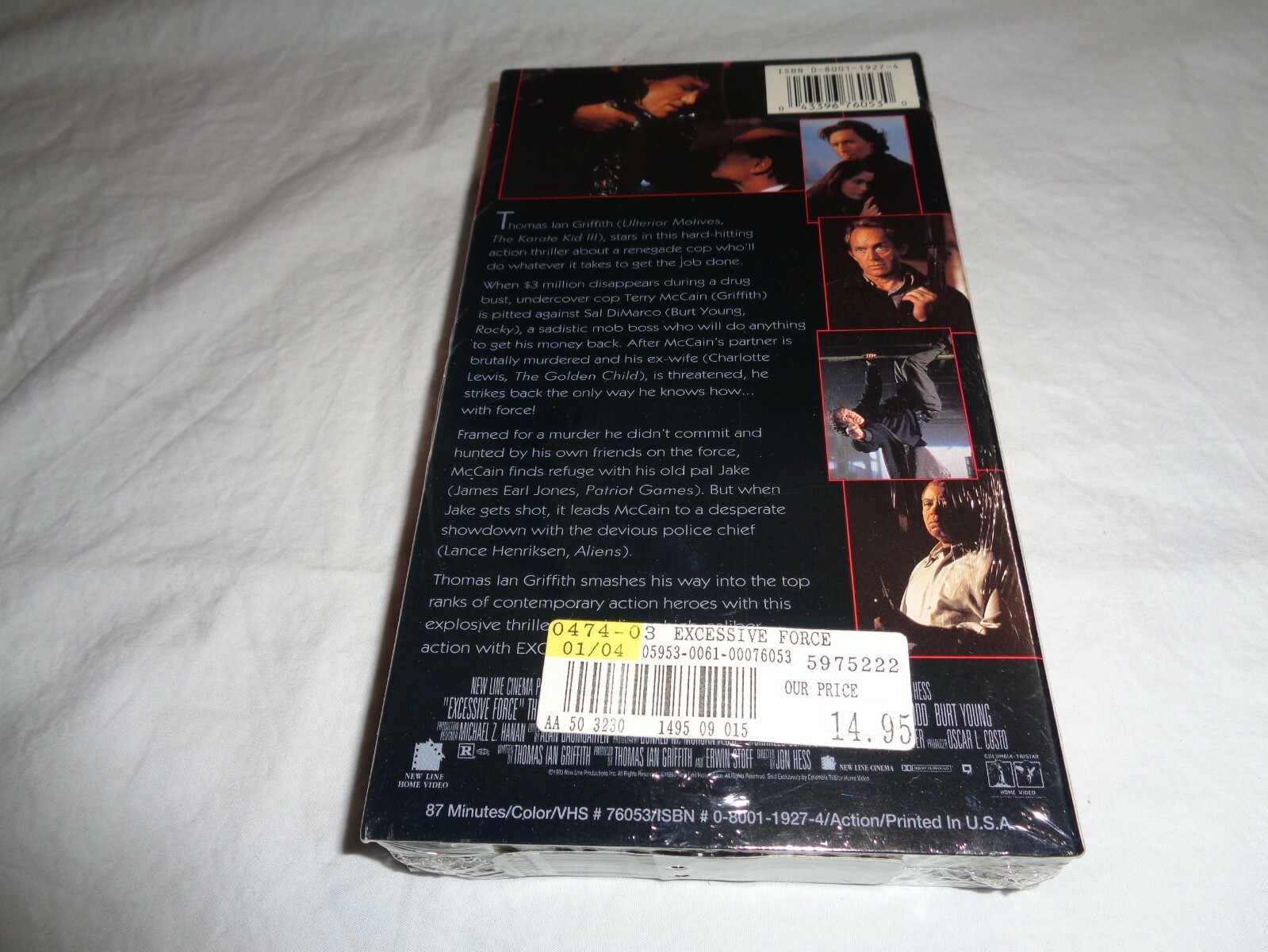 Excessive Force (1993) VHS - New & Sealed! | eBay